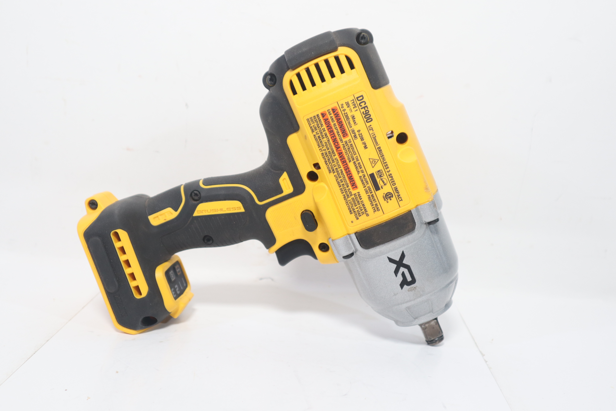 DeWalt DCF900 20V MAX XR 1/2" High Torque Impact Wrench / Hog Ring ...