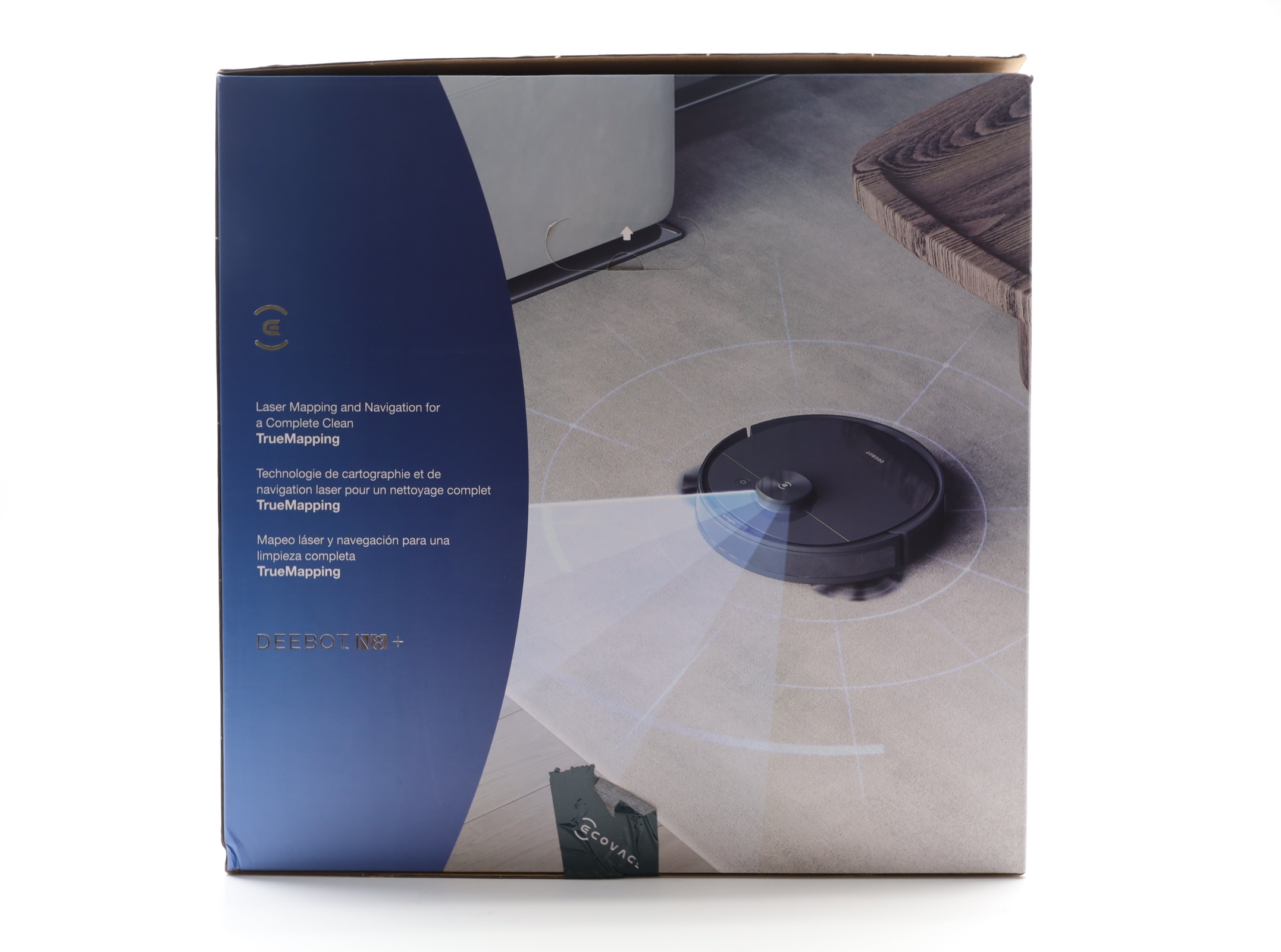 ECOVACS DEEBOT N8+ Advanced Laser Mapping Vacuum & Mop Robot