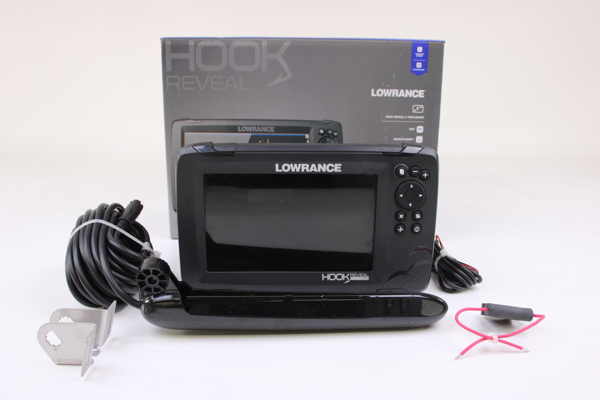 Lowrance HOOK Reveal 9 000-15526-001 Tripleshot SideScan DownScan ...