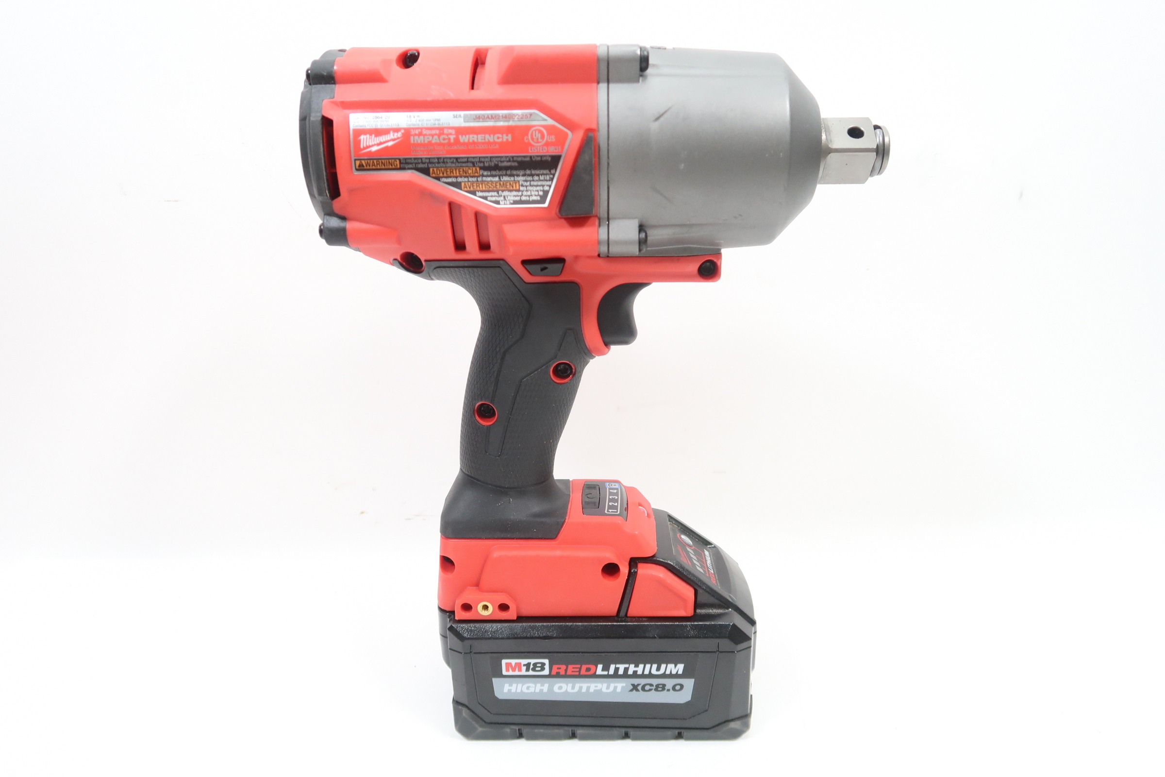 Milwaukee 2864-20 18V Lithium-Ion Brushless Cordless 3/4 in. Impact Wrench