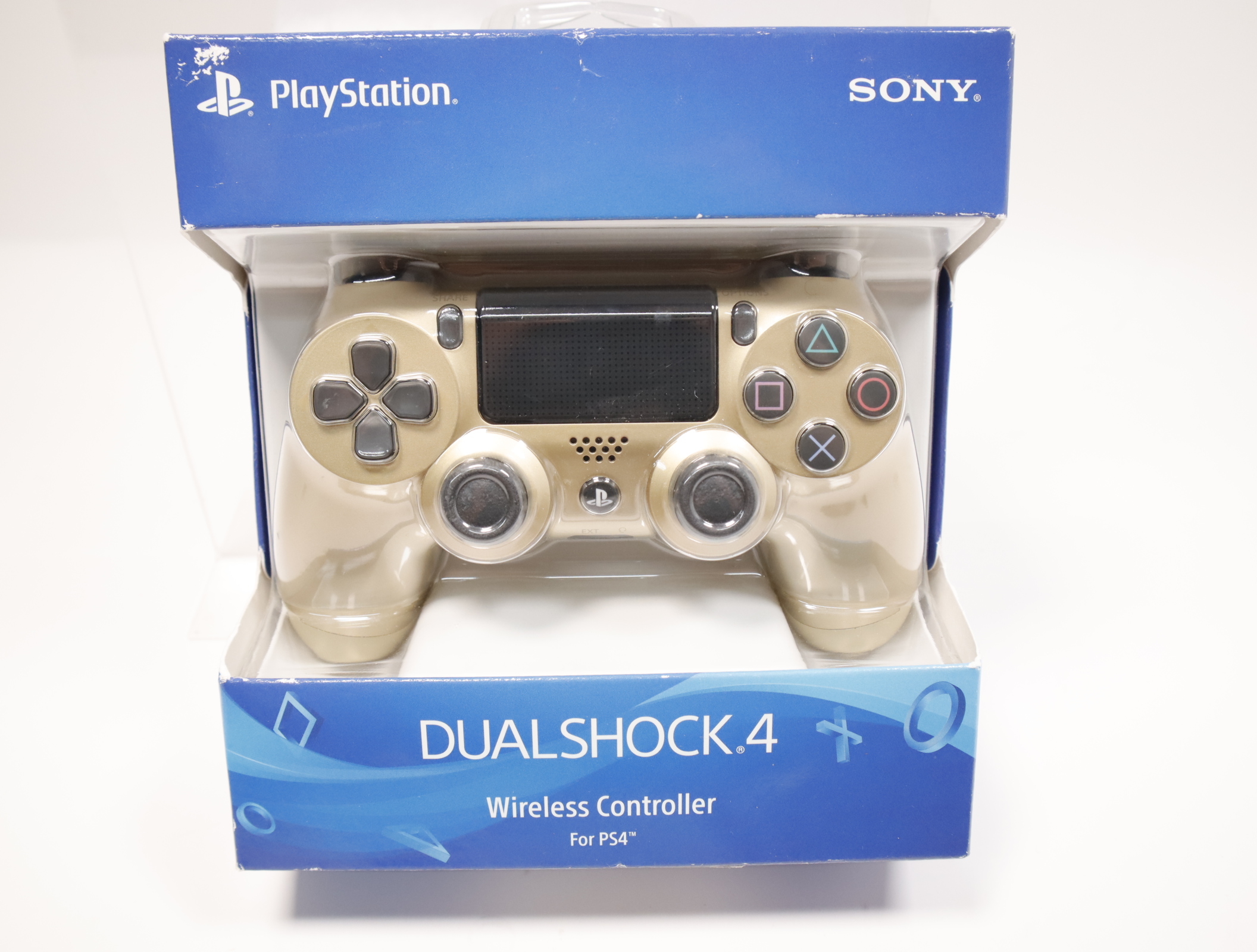 Sony PlayStation 4 PS4 CUH-ZCT2U DualShock 4 Wireless Controller Gold