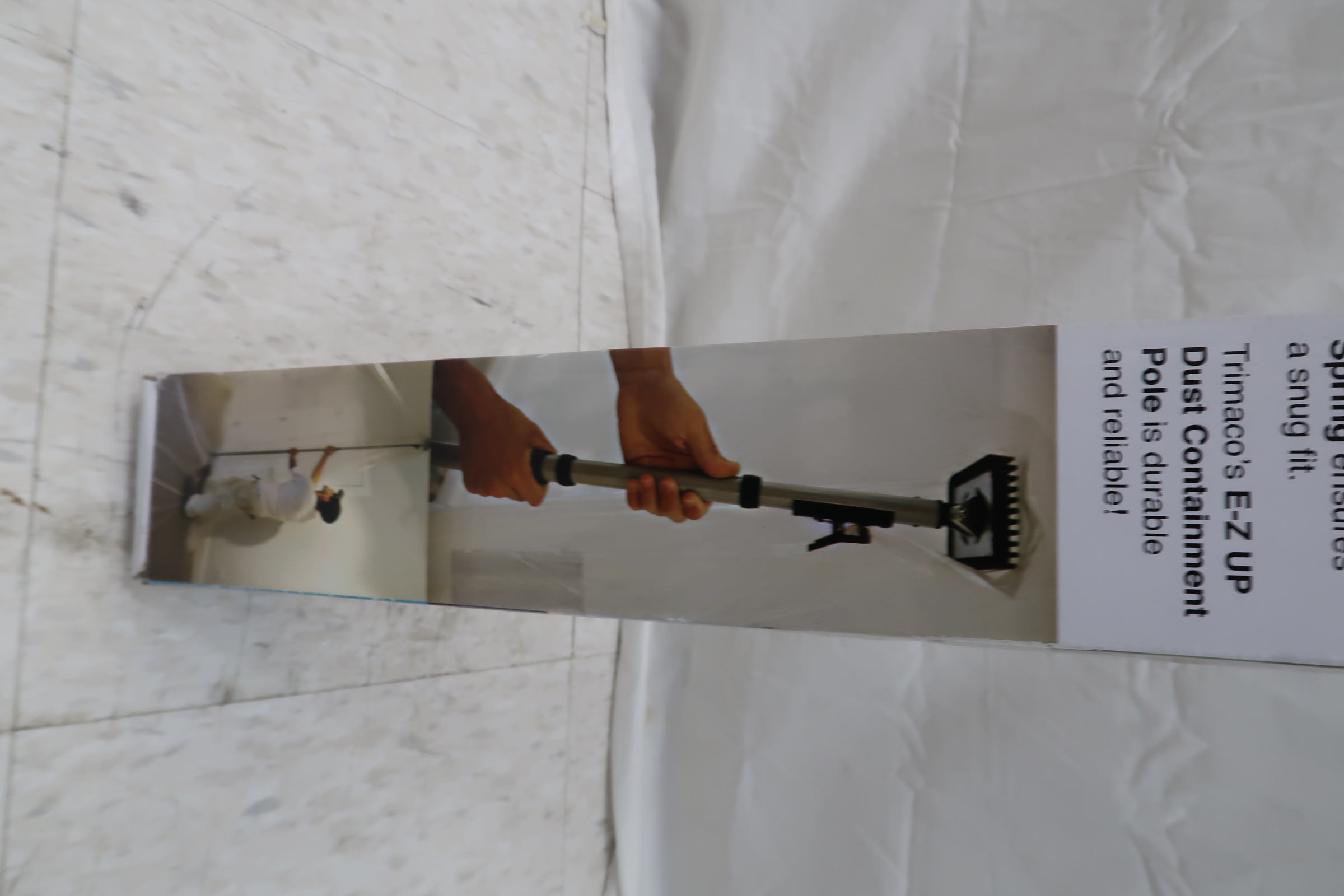 Trimaco Heavy Duty E-Z UP Dust Containment Sheeting Pole 54733