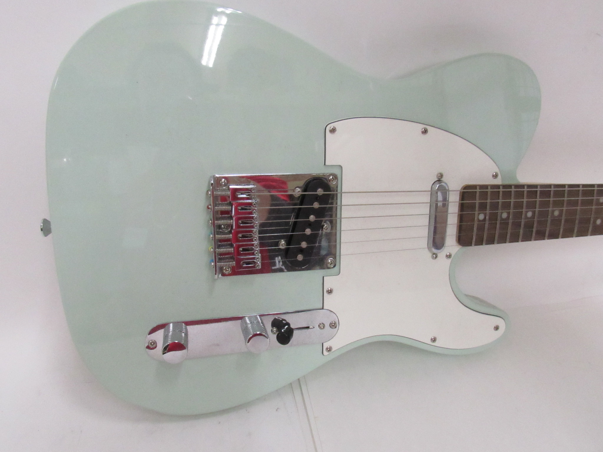 Squier By Fender Telecaster 6-String Electric Guitar Light Blue