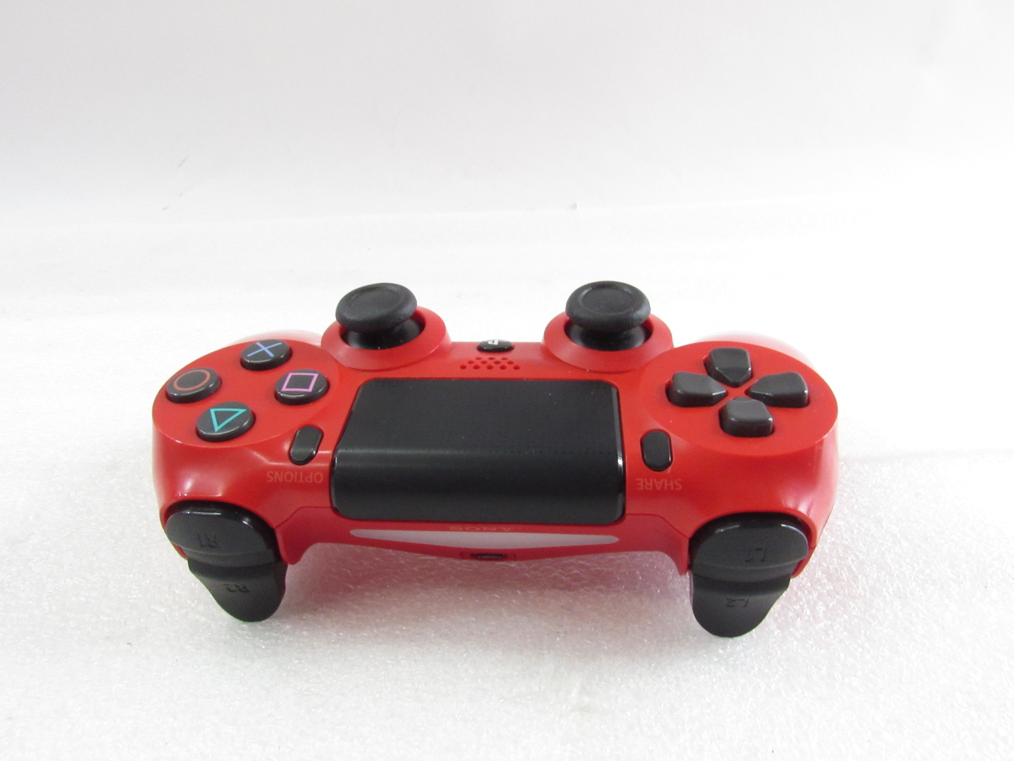 Sony DualShock 4 CUH-ZCT2U for the PlayStation 4 Video Game Controller Red