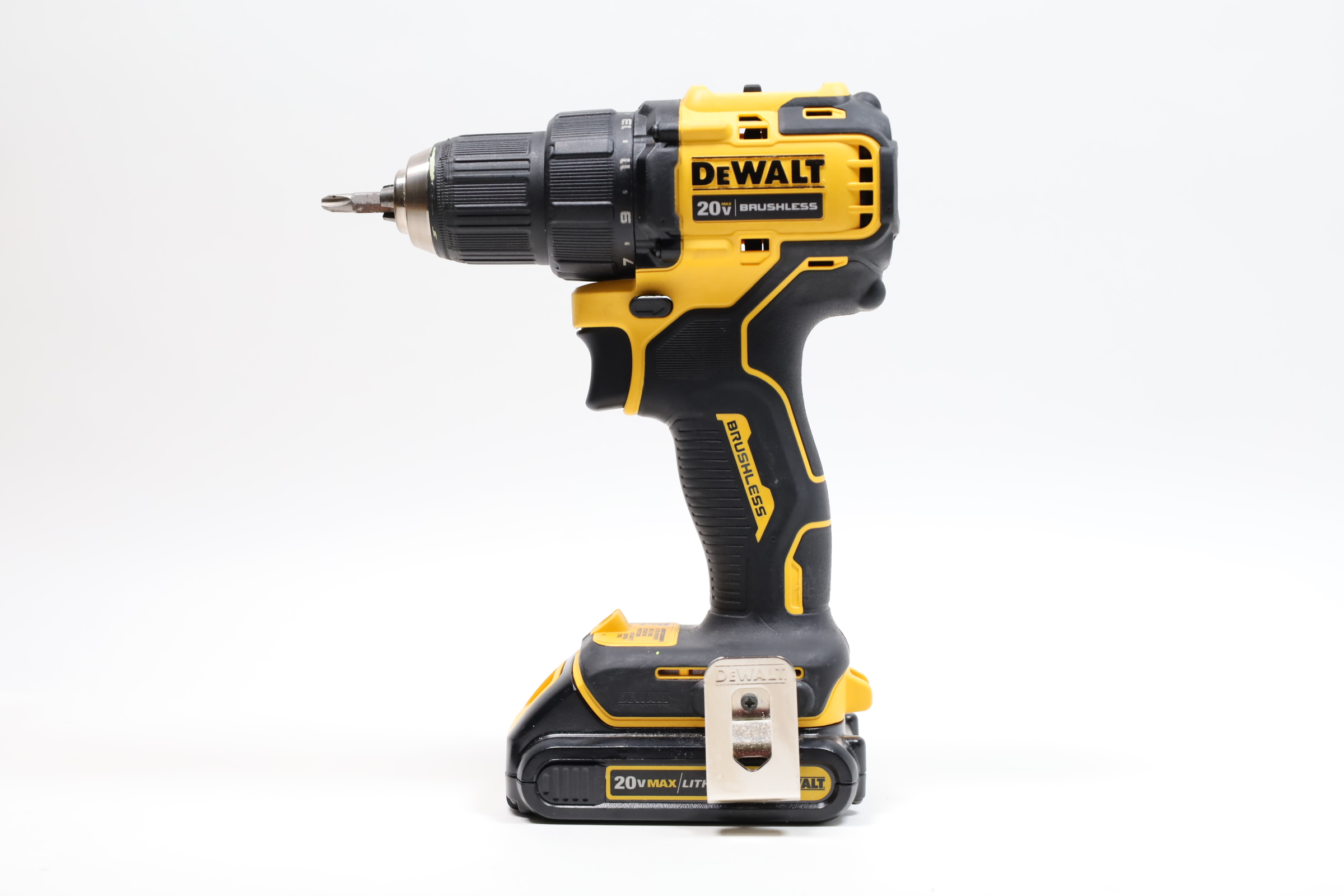 DeWalt DCD708 20V MAX Cordless Brushless Compact 1/2" Drill Driver