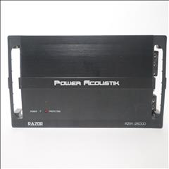Power Acoustik RZR1-2500D RAZOR Series 2500-Watt Subwoofer 1-Channel ...