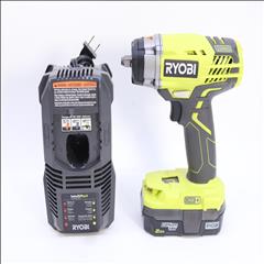 Ryobi P263 ONE+ 18V Lithium Ion Cordless 3/8" 3-Speed Impact Wrench