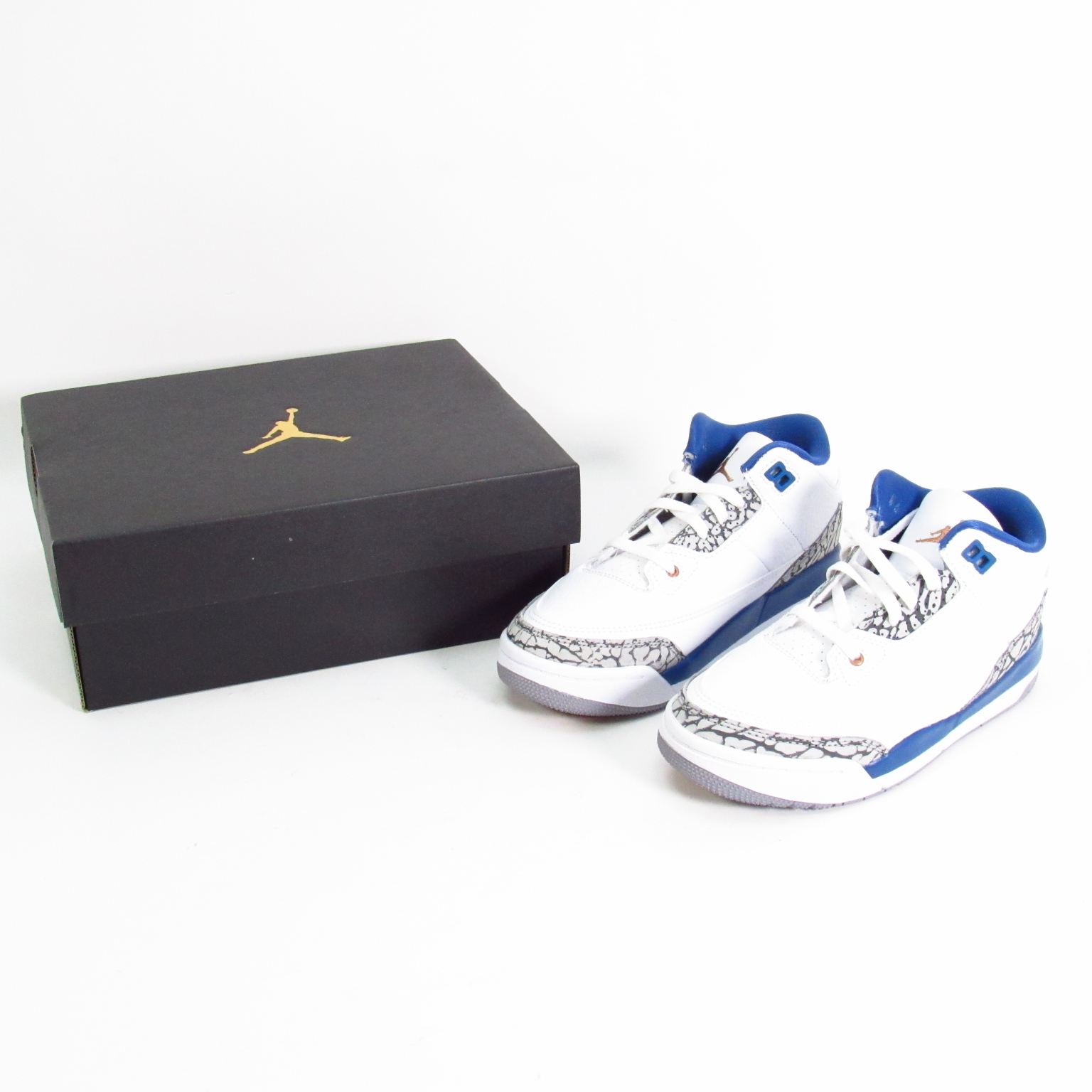 Air Jordan 3 Retro (PS) DM0966-148 White/Metallic Copper Boys Size 13C ...