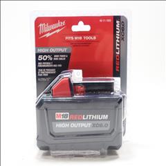 Milwaukee 48-11-1865 M18 18-Volt Lithium-Ion High Output 6.0Ah Battery ...