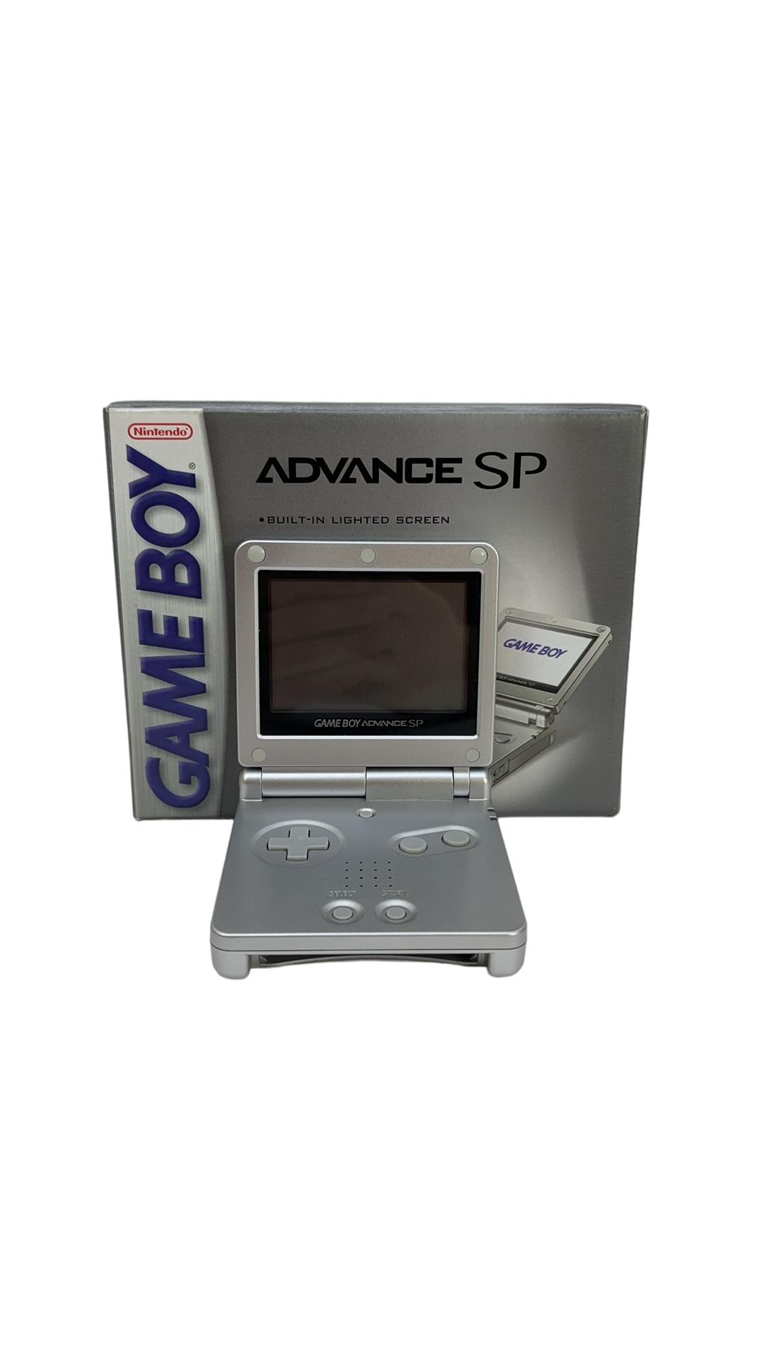 Nintendo Game Boy Advance SP AGS-001 Front-Lit Portable Handheld Gaming Console