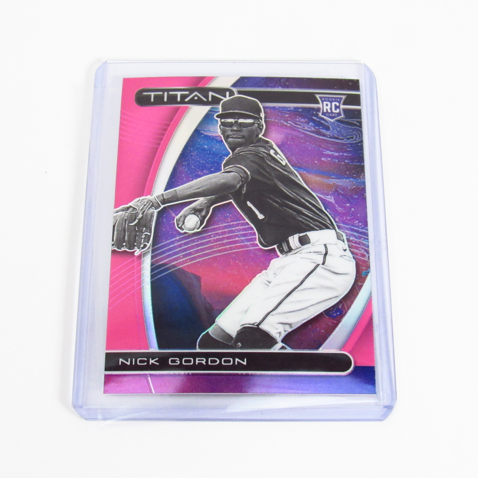 Nick Gordon Panini 2021 Chronicles Titan Baseball MLB Rookie Card - 01/50