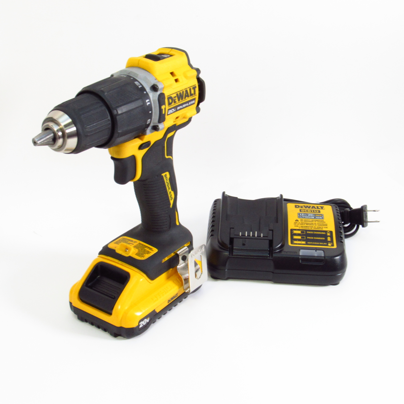 DeWalt DCD799 20V Lithium-ion 1/2'' Drive Cordless Hammer Drill/Driver Kit