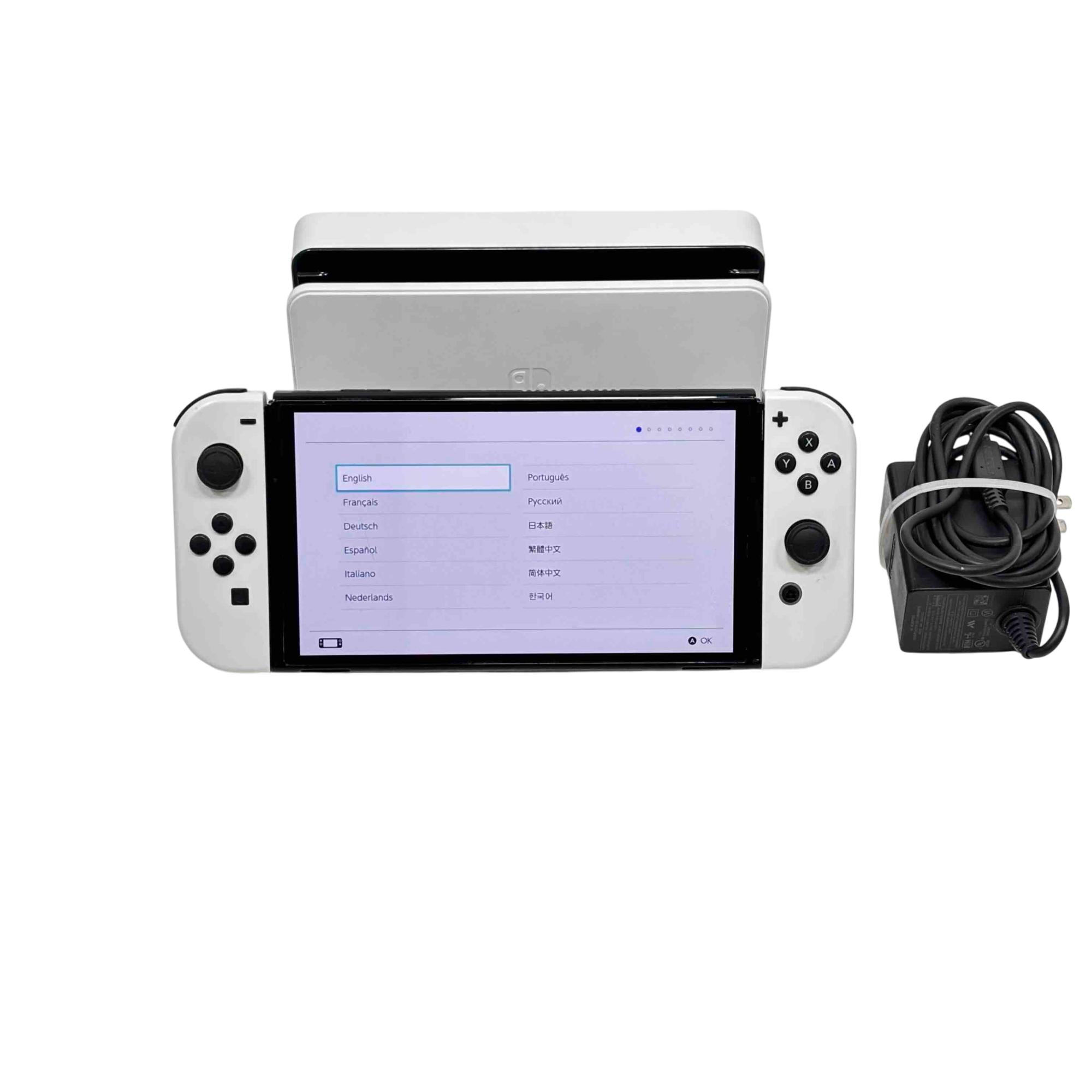 Nintendo Switch OLED HEG-001 64GB Video Game System - 3309
