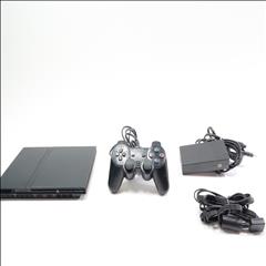 Sony PlayStation 2 Slim SCPH-70001 Black Body Home Video Game 2289 Console