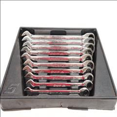 Snap-on Tools OEXM710B 10pc 12-Point Metric Flank Drive Combination Wrench Set