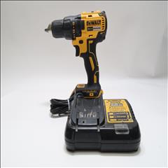 DEWALT DCD777 20-Volt Max Lithium-Ion 1/2-in Brushless Cordless Drill ...