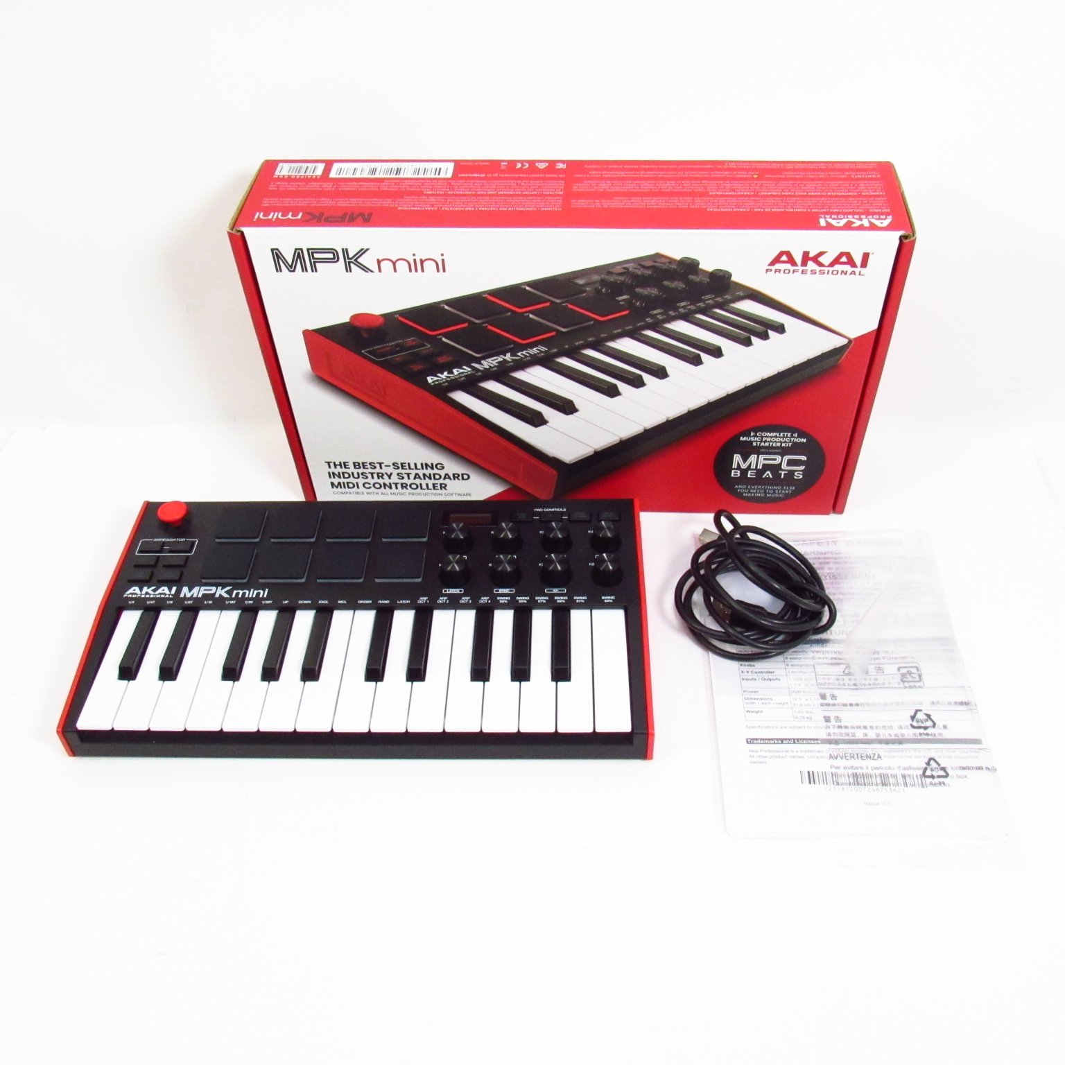 Akai Professional MPK Mini Portable 25-Key MIDI Controller