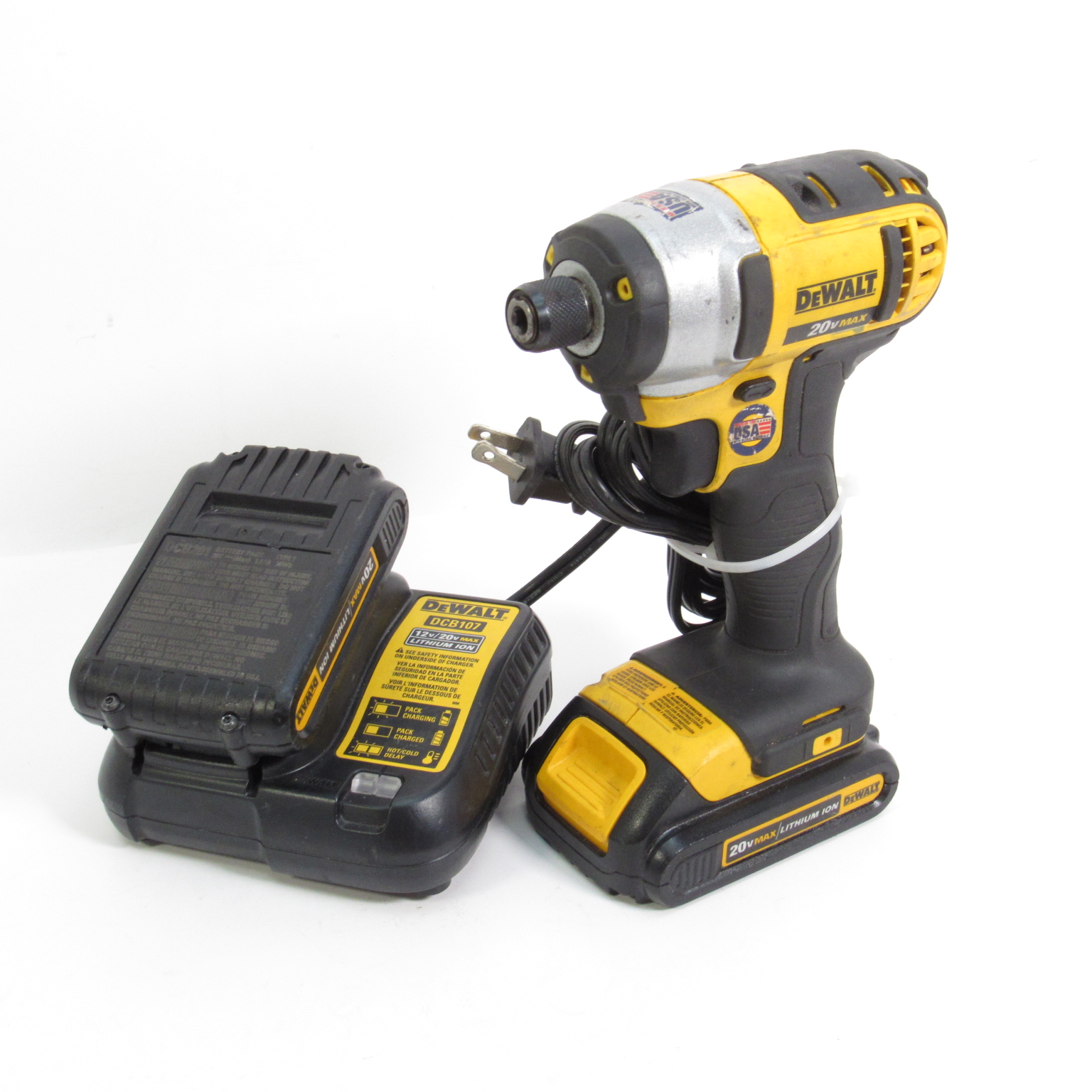 DeWalt DCF885 20V Lithium-ion Cordless 1/4'' Drive Impact Driver Kit
