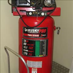 Husky Pro HS781002AJ 7.0HP Peak 80-Gallon 175 PSI MAX Vertical Air ...
