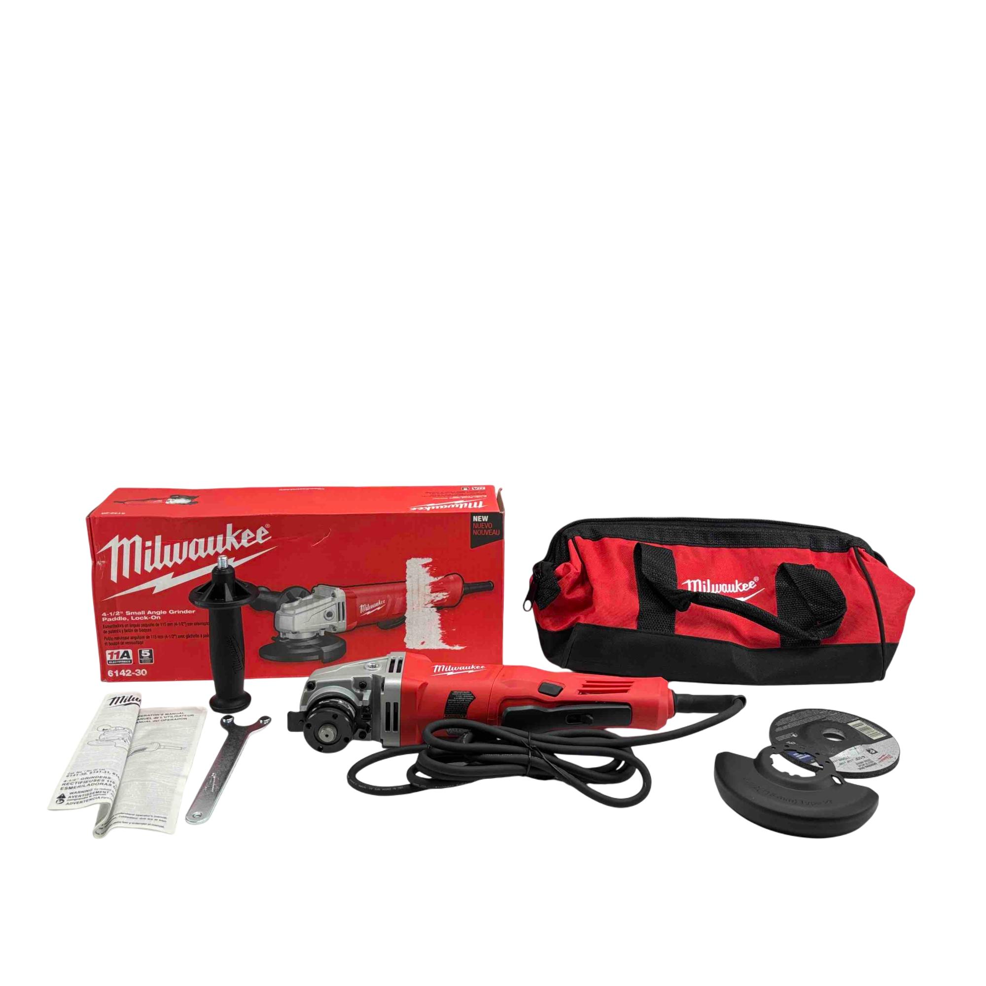 Milwaukee 6142-30 4-1/2" Small Angle Grinder 6770