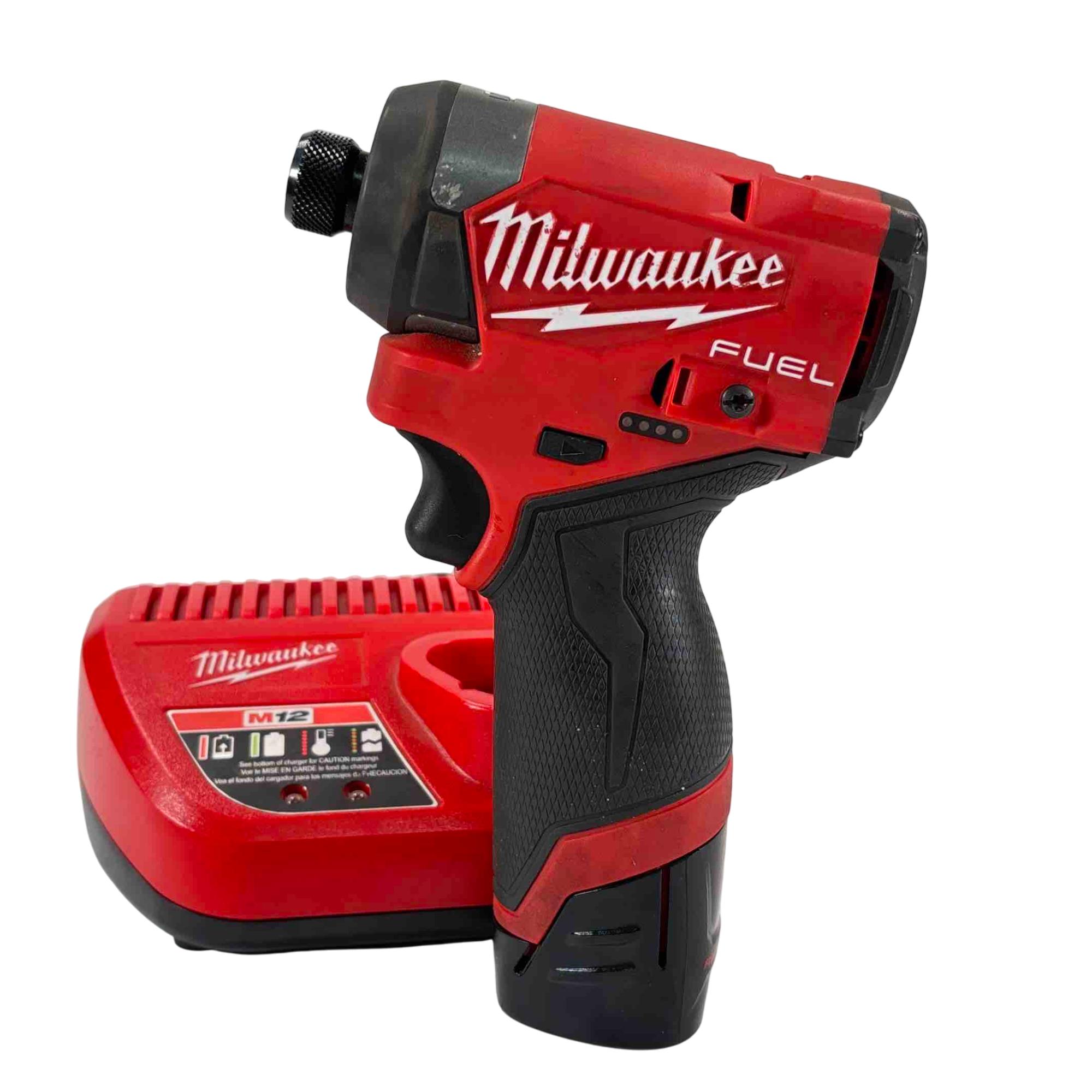 Milwaukee 3453-20 M12 FUEL 12V Li-Ion Brushless Cordless 1/4" Hex ...