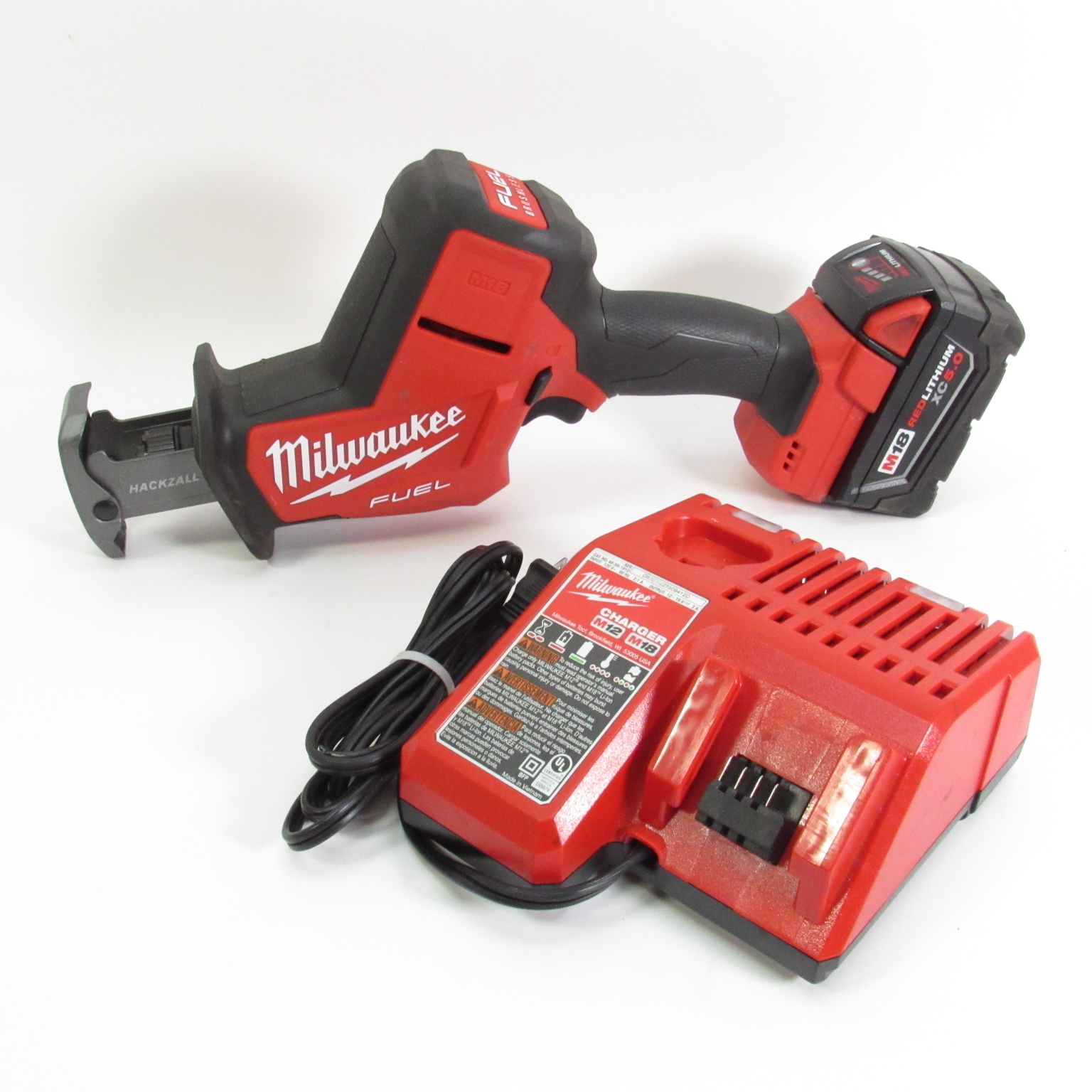 Milwaukee 2719-21 M18 FUEL 18V Lithium-ion Cordless Reciprocating Saw Kit