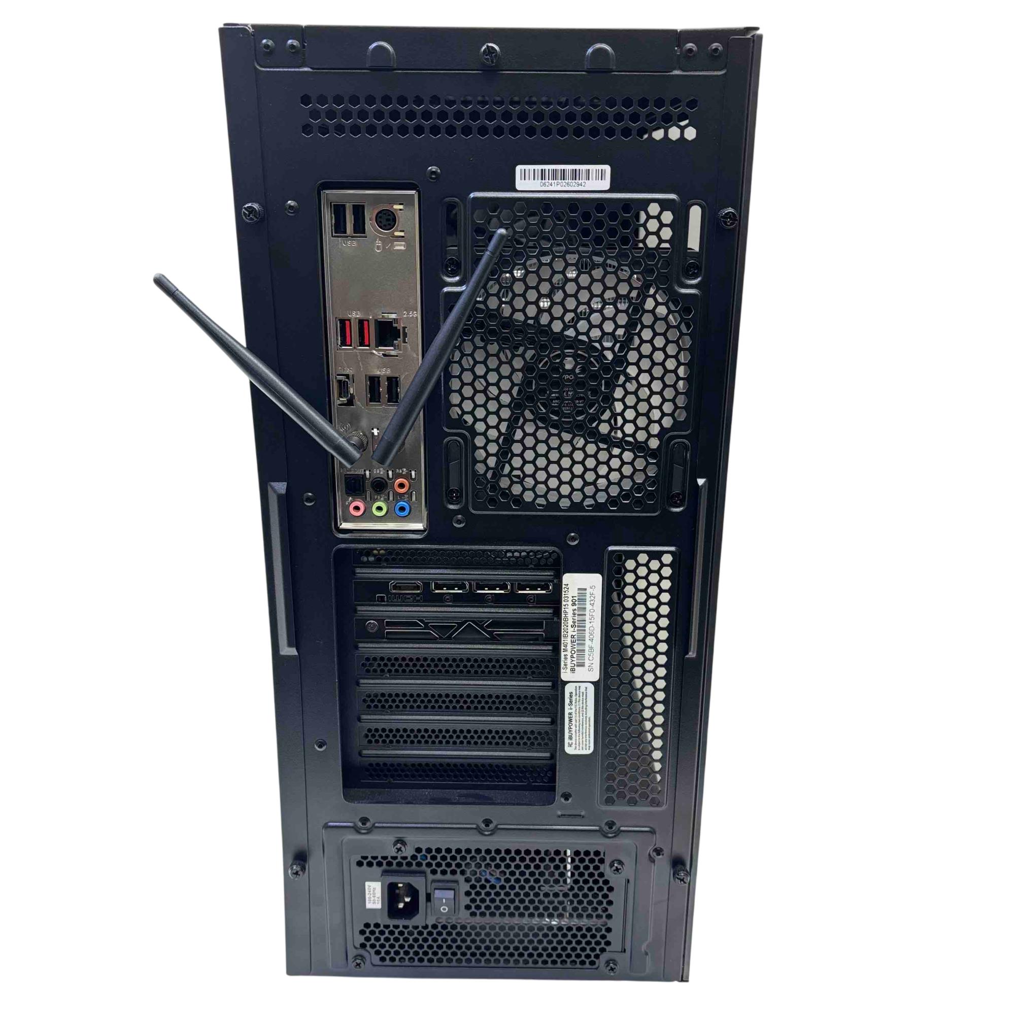 iBUYPOWER i-Series 901 Intel Core i7-14700F 2.1Ghz RTX 4070 16GB RAM ...