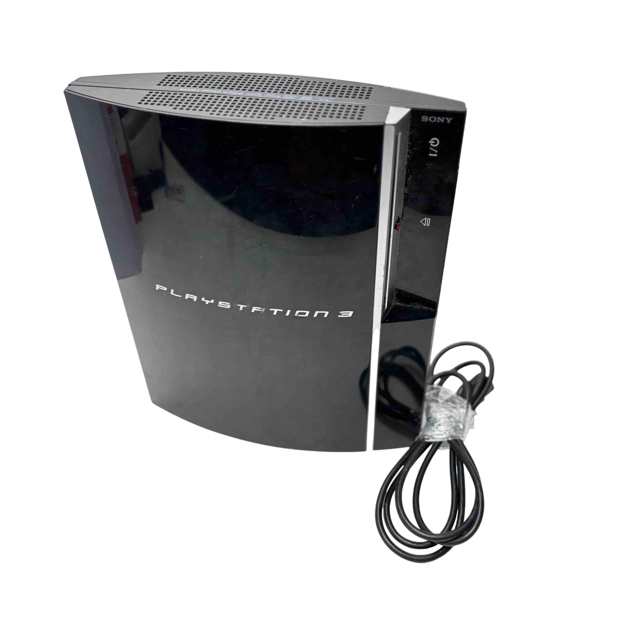 Sony PlayStation 3 CECHL01 160GB Video Gaming Console Black 9139