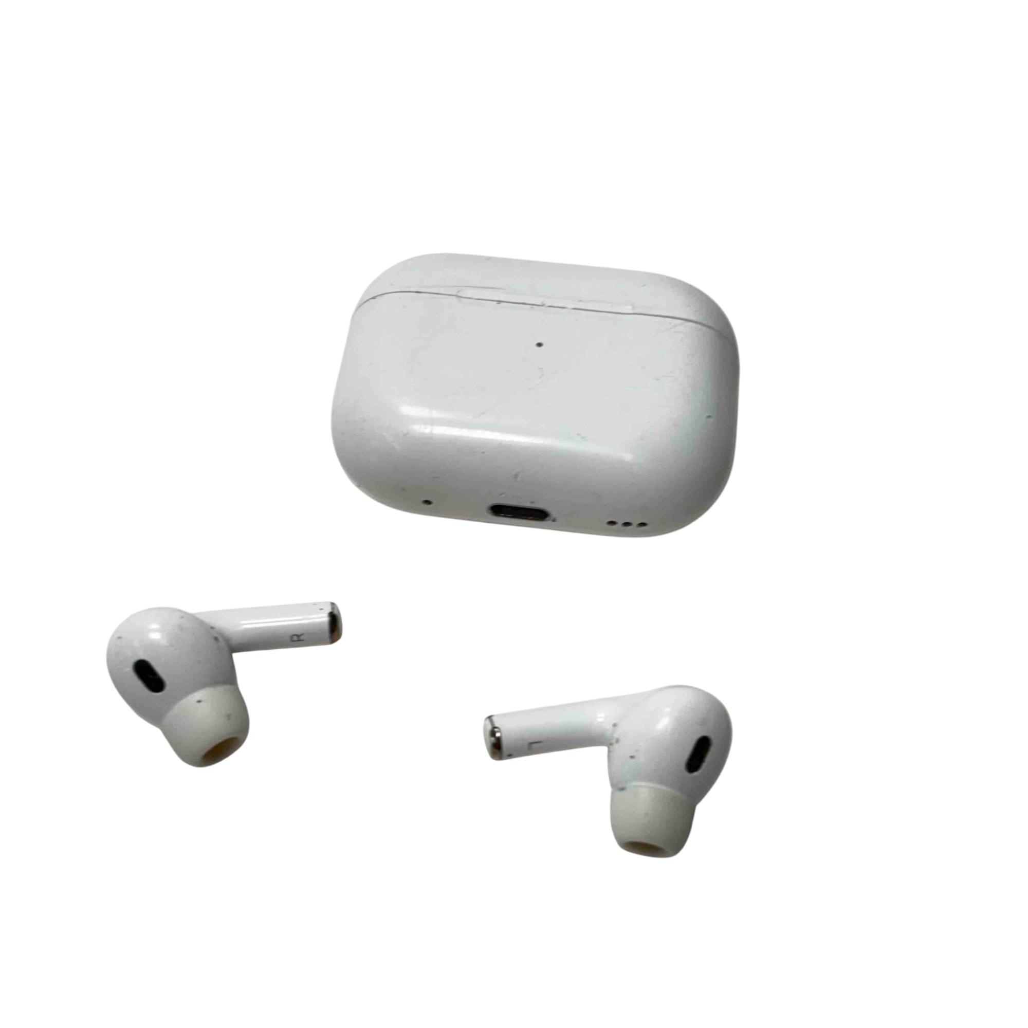 Apple AirPods Pro A2968 Wireless Bluetooth Earbuds + Charging Case White