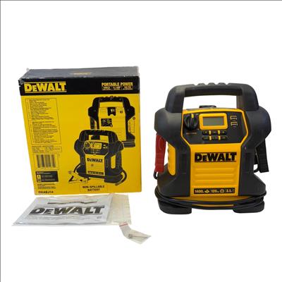 DeWalt 1400 Peak Amp Jump Starter DXAEJ14