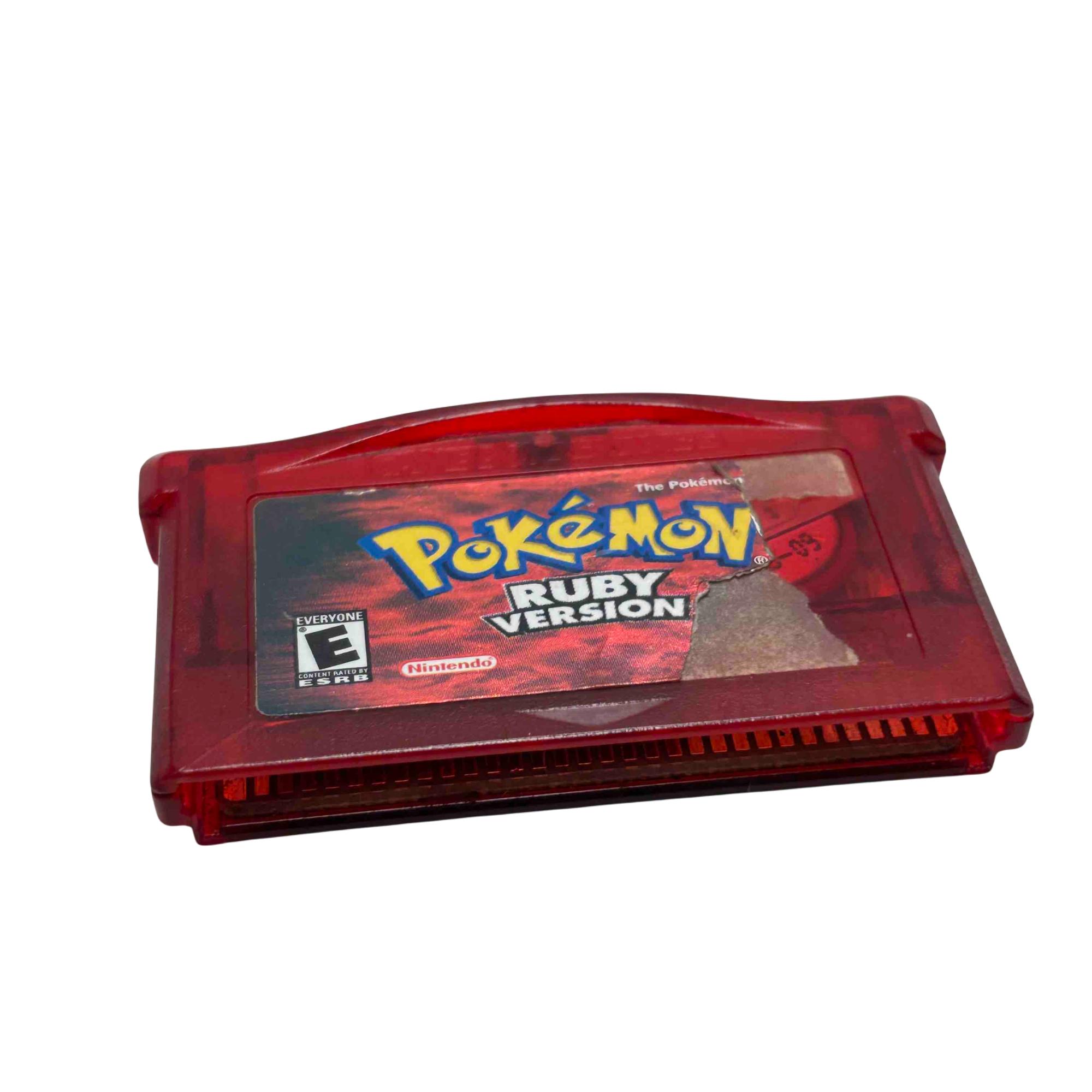 Pokémon Ruby Version Cartridge For Nintendo Game Boy Advance AGB-AXVE-USA