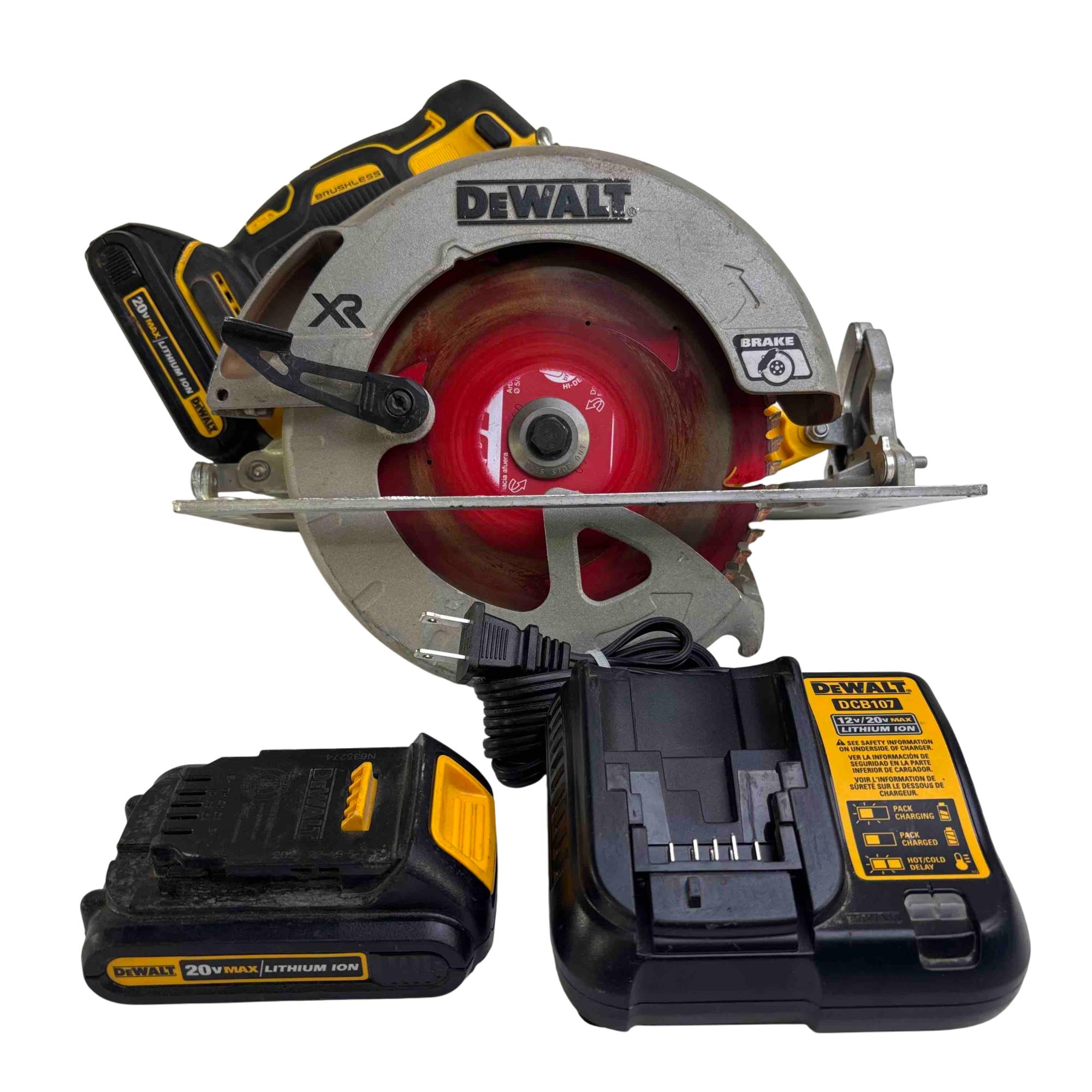 DeWalt DCS570 20V MAX XR Lithium Ion Brushless 7-1/4" Cordless Circular Saw