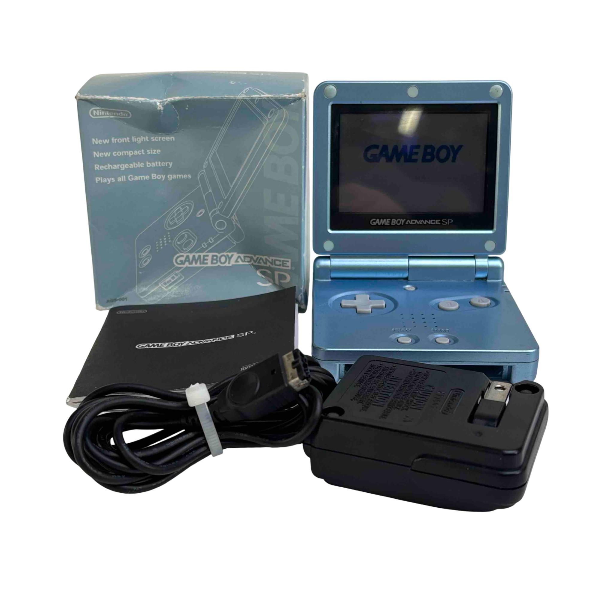Nintendo Game Boy Advance SP AGS-001 Handheld Portable Video Game ...