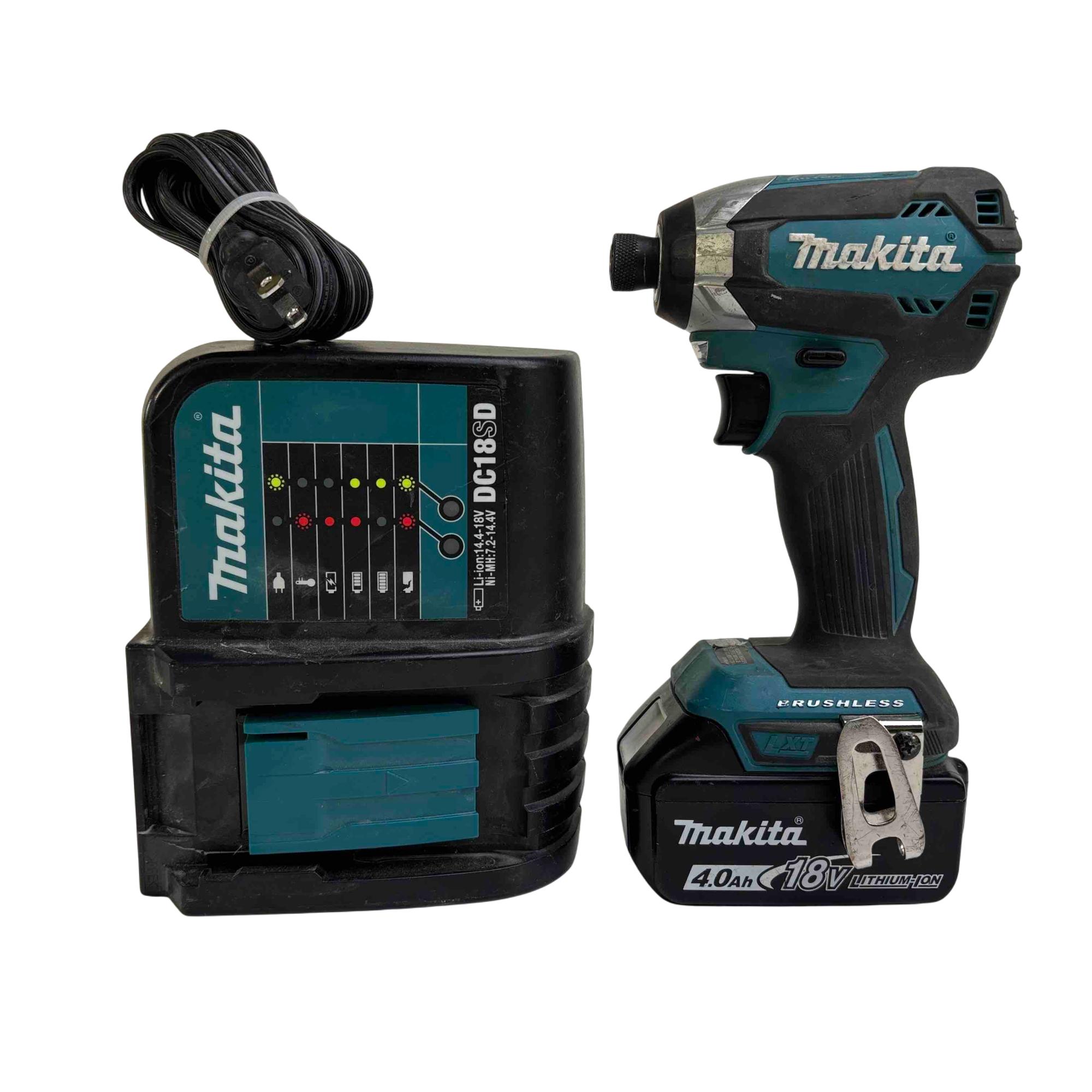 Makita XDT13 18V LXT Lithium-Ion Brushless 1/4" Cordless Impact Driver