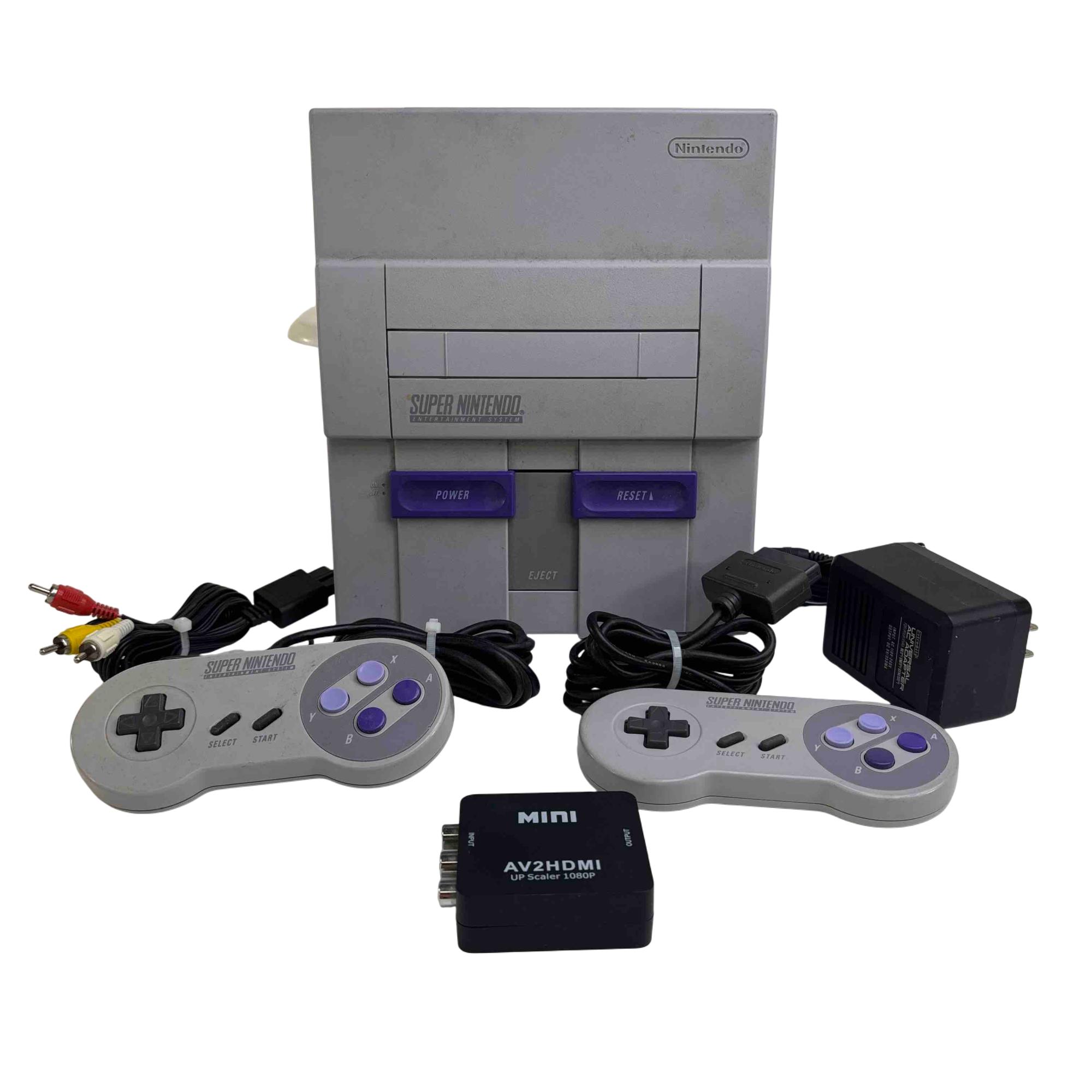 Nintendo Super Nintendo SNS-001 16-Bit Home Video Game Console - 3980