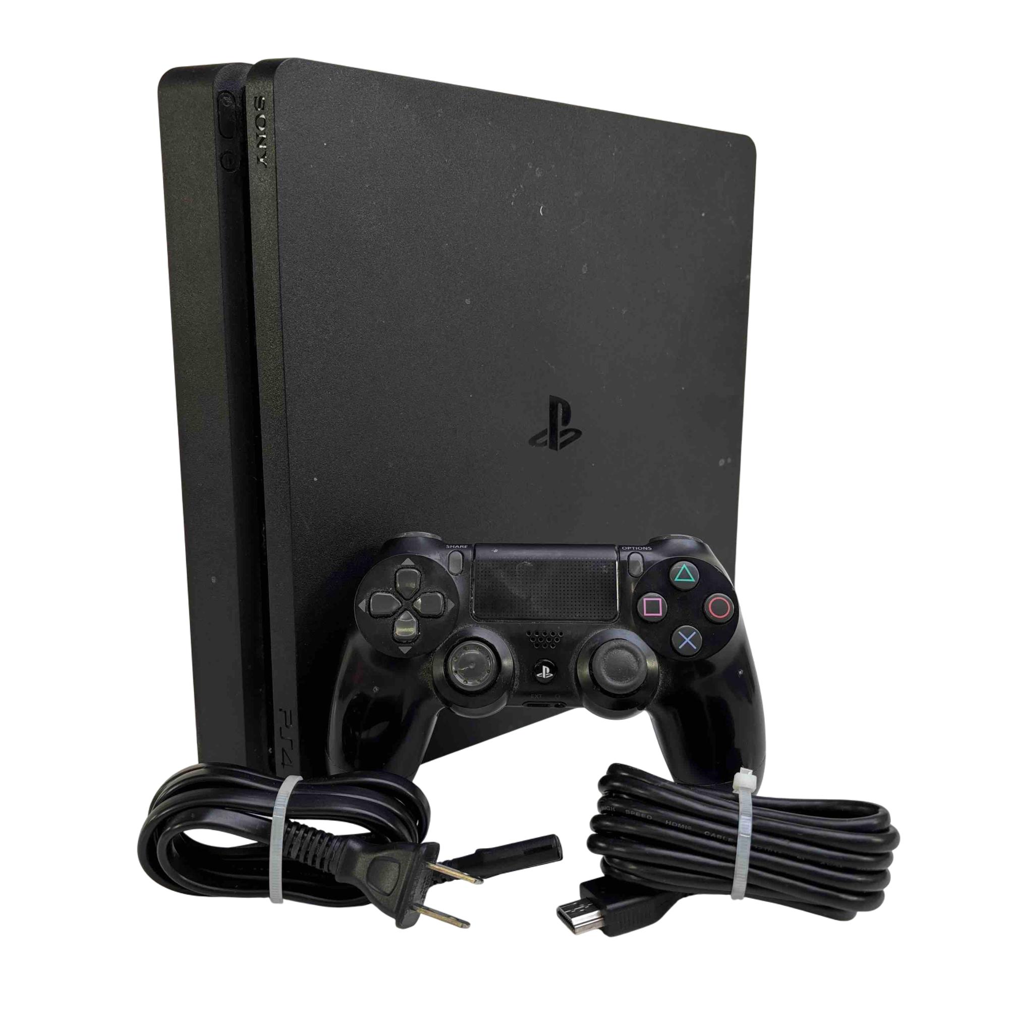 Sony PlayStation 4 Slim CUH-2115A 500GB Black Home Video Game Console ...