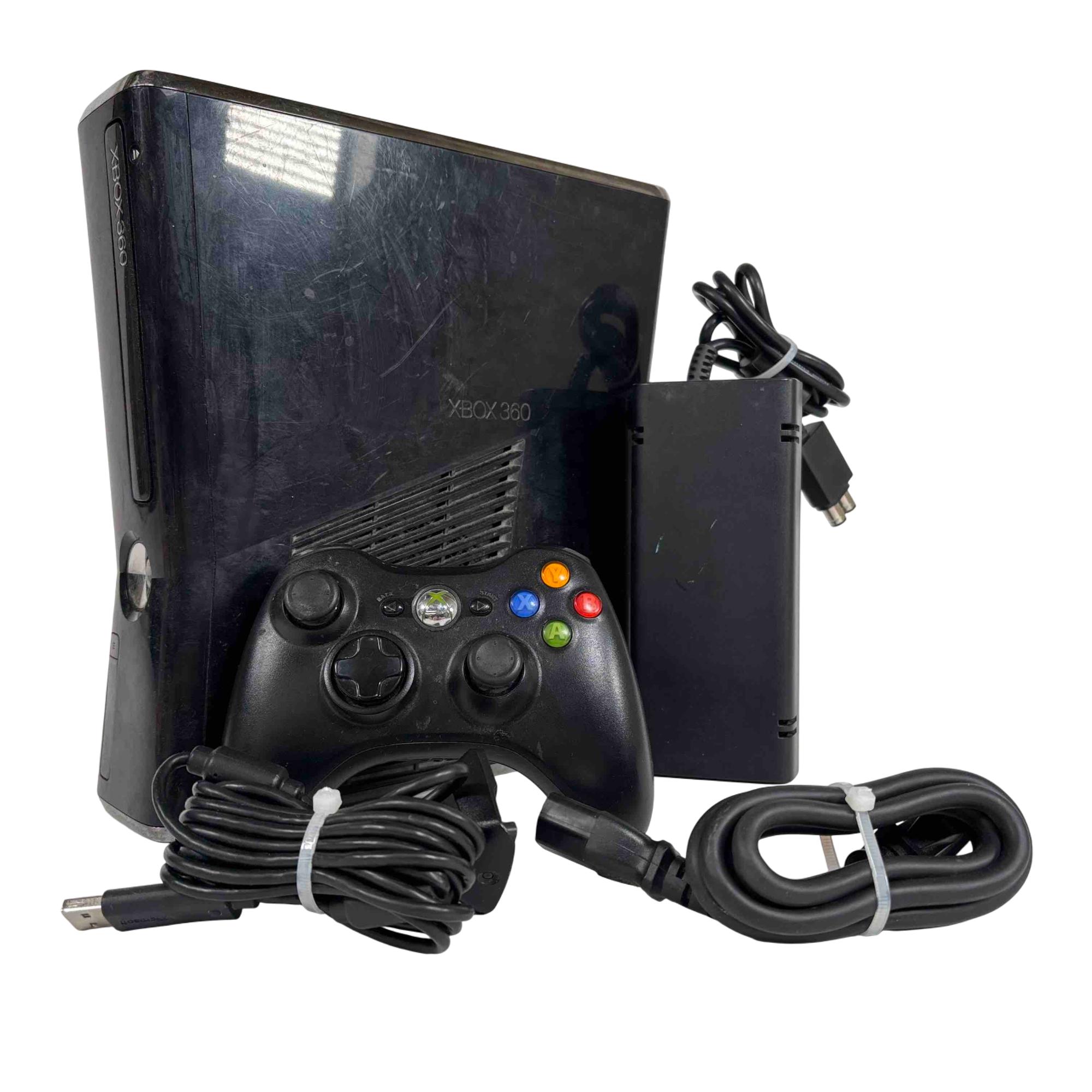 Microsoft Xbox 360 S 1439 250GB Black Body Home Video Game Console - 6507
