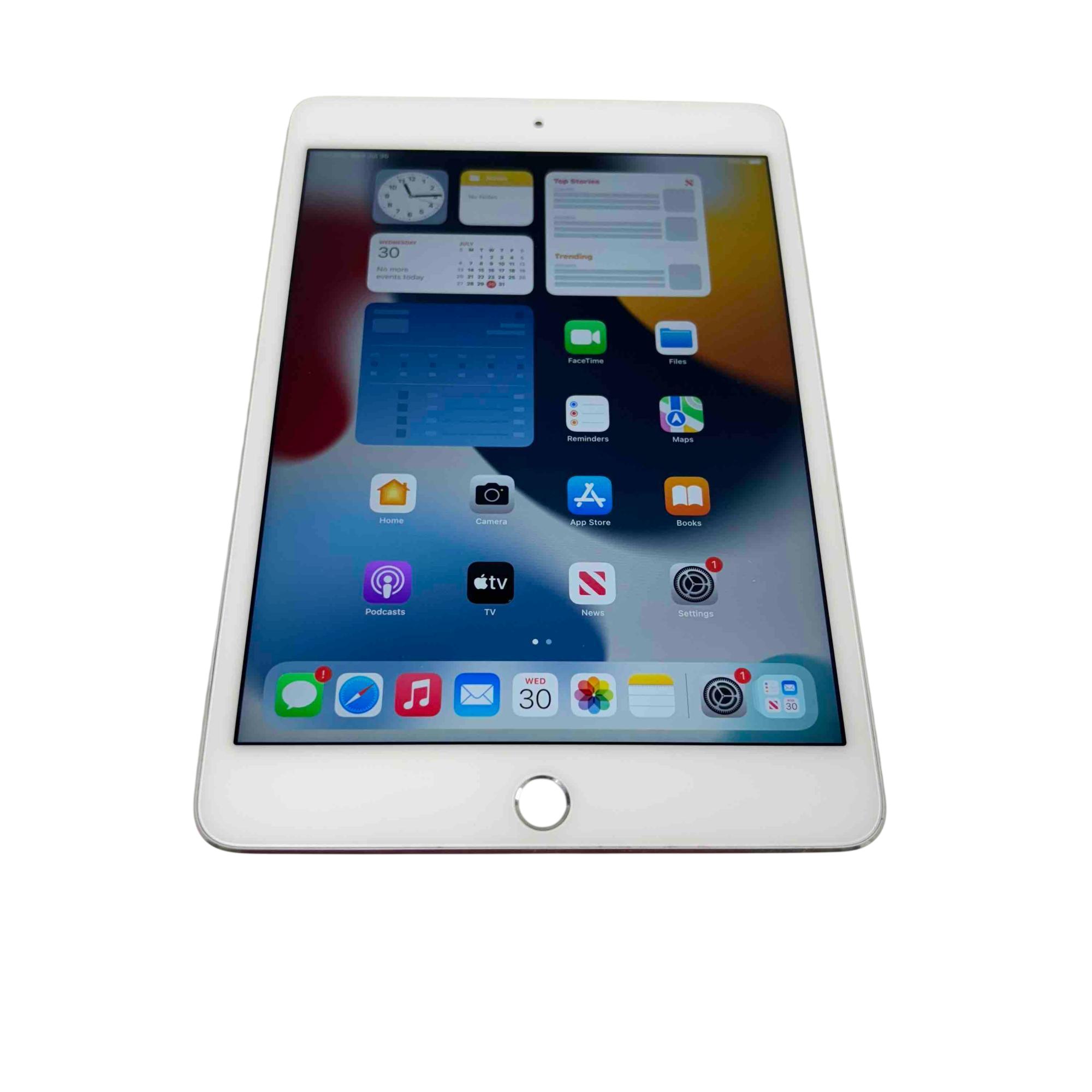 Apple iPad Mini 4 A1538 7.9" 128GB Wi-Fi Silver Tablet