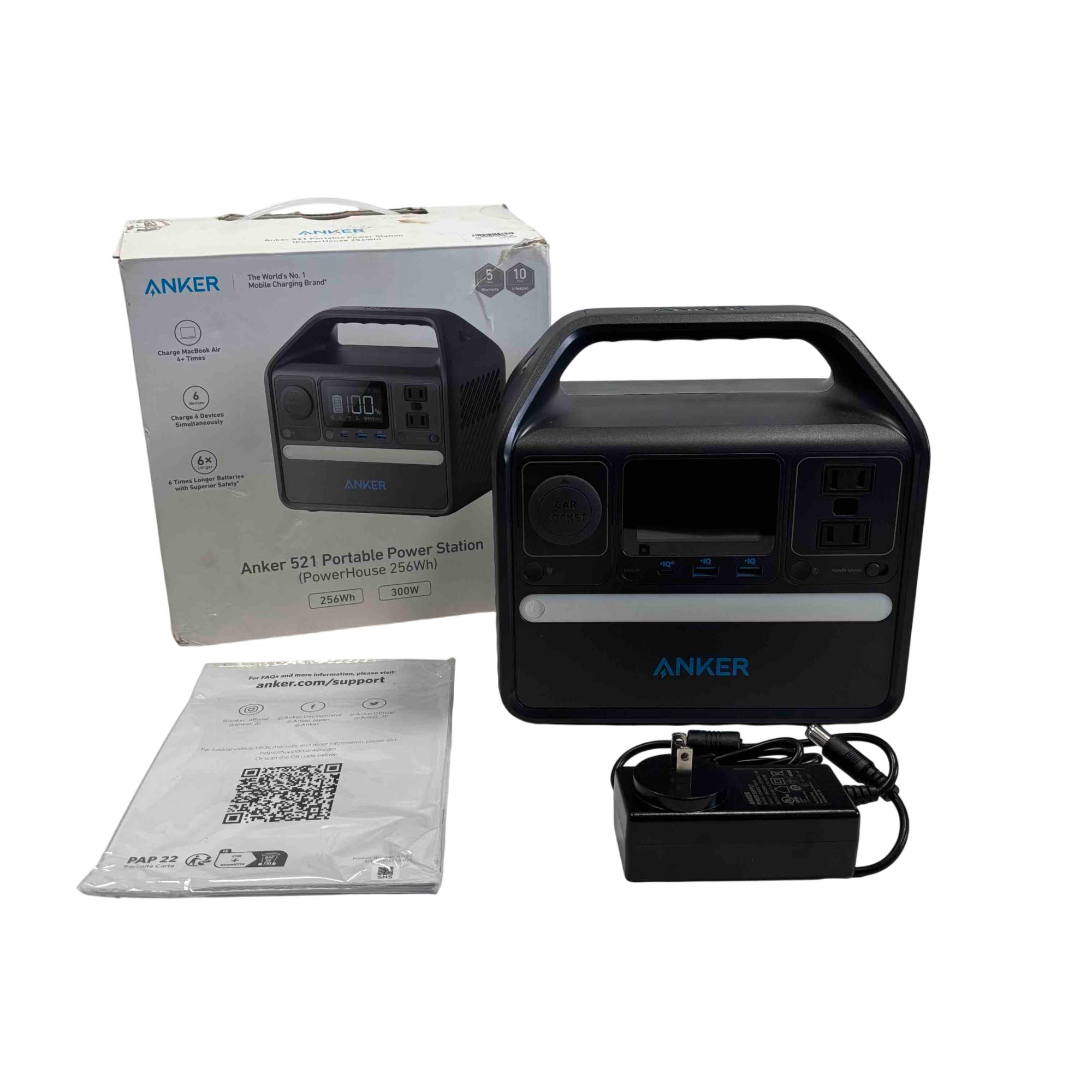 Anker 521 Portable Power Station PowerHouse 256W A1720