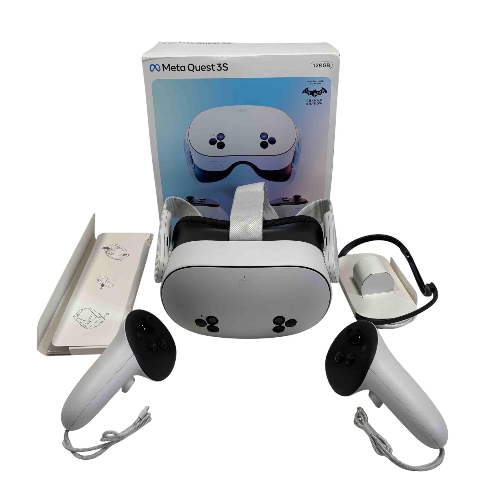 Meta Quest 3S P97 Mixed Reality Standalone VR Headset 128GB White 1401
