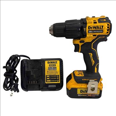 DeWalt DCD709 ATOMIC 20V MAX Brushless Cordless Compact 1/2" Hammer ...