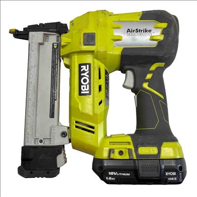 Ryobi P360 ONE+ 18V Cordless AirStrike 18-Gauge Narrow Crown Stapler