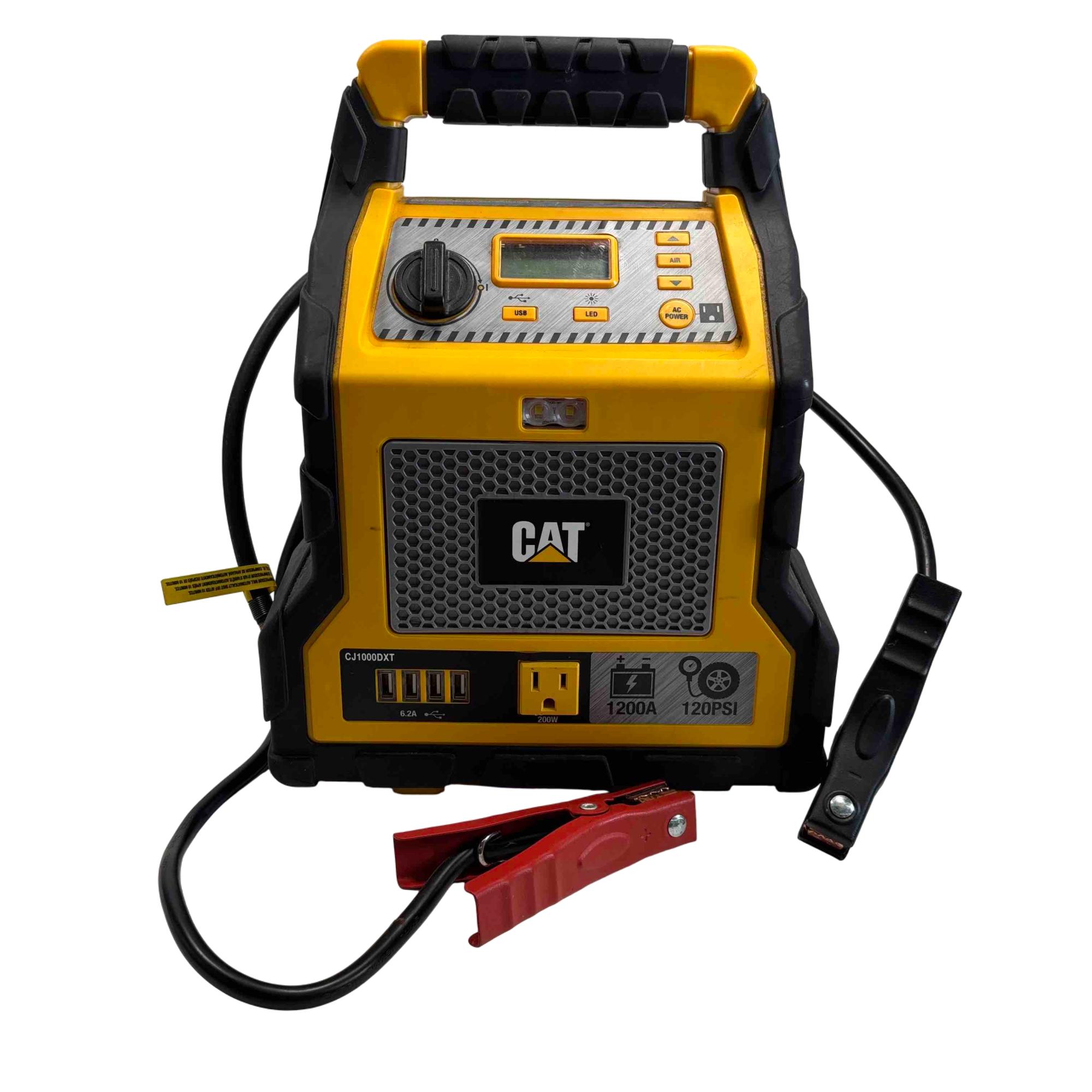 CAT CJ1000DXT Portable Power Station Jump Starter/Air Compressor/Power ...
