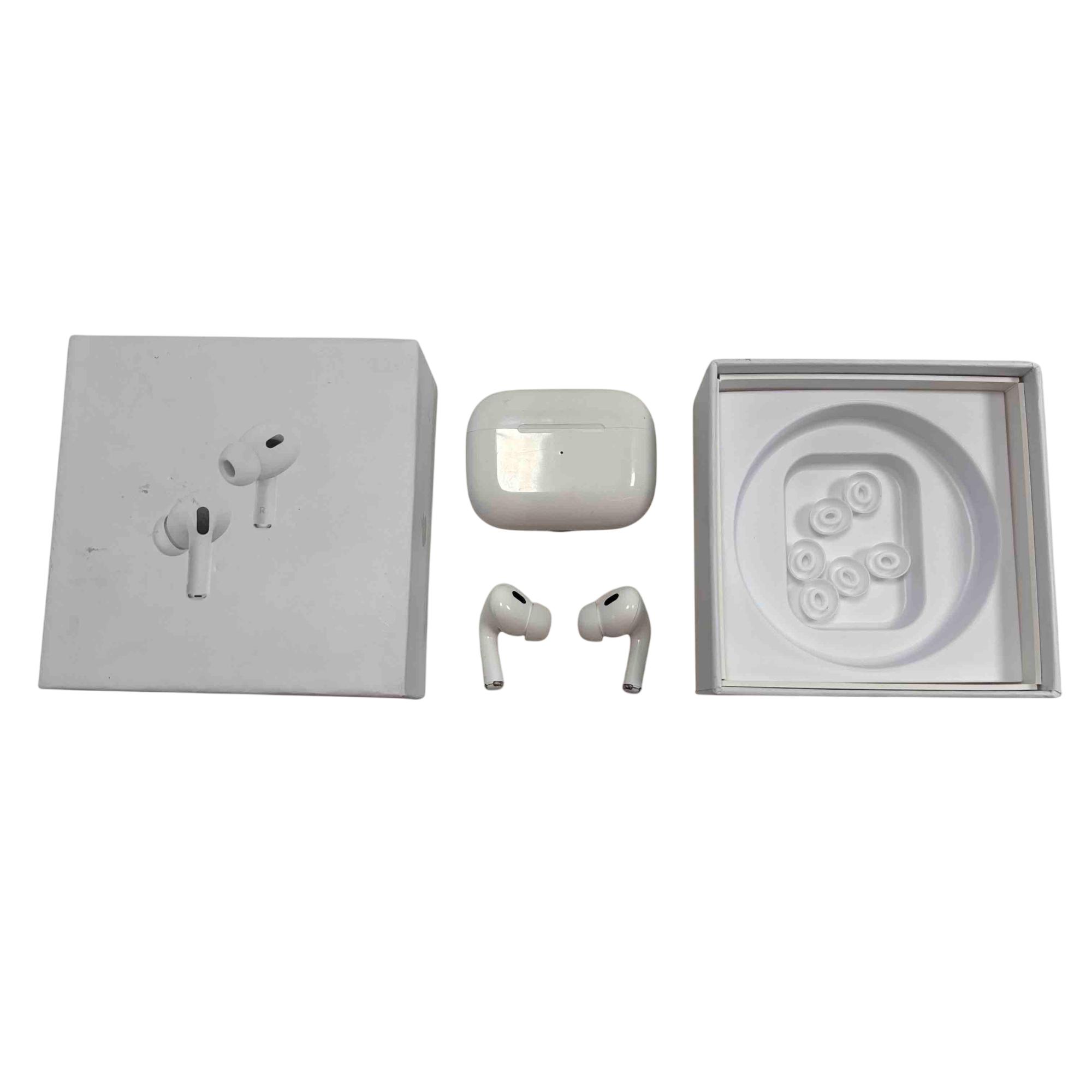 Apple AirPods Pro (2nd Generation) A2698 MQD83AM/A White Wireless ...