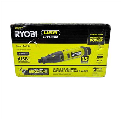 RYOBI FVM51K USB Lithium Rotary Tool Kit
