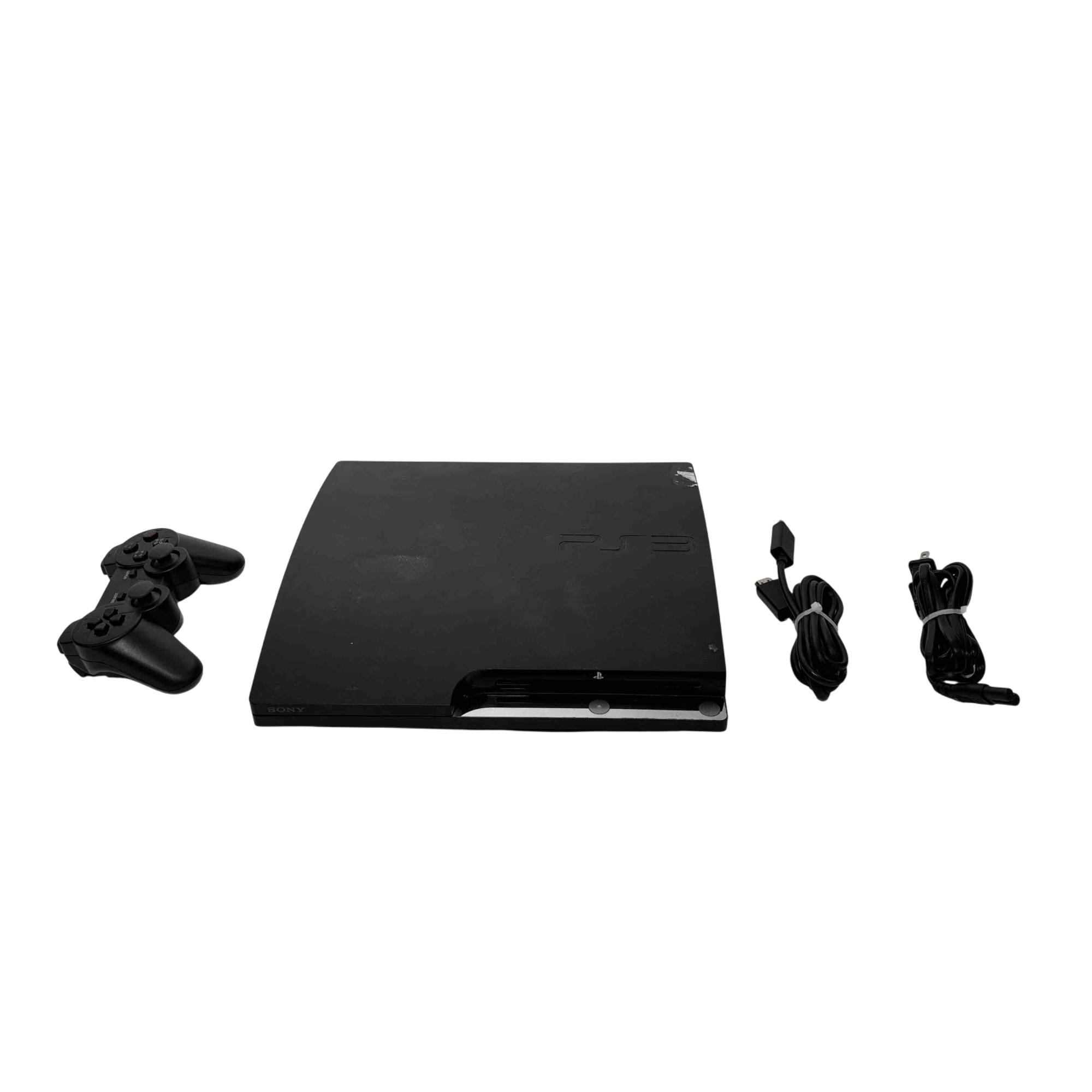 Sony PlayStation 3 Slim CECH-2501A Black 160GB Home Video Gaming Console 0355