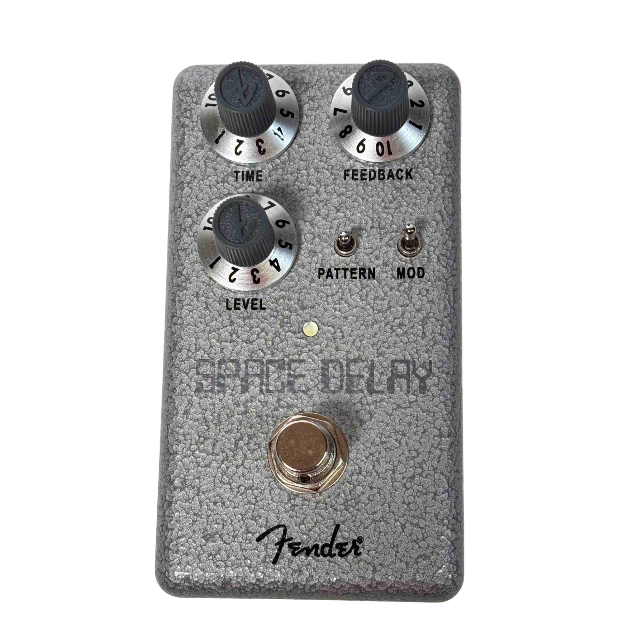 Fender Hammertone Space Delay Gray Guitar Effects Pedal 4739 No Power Cord