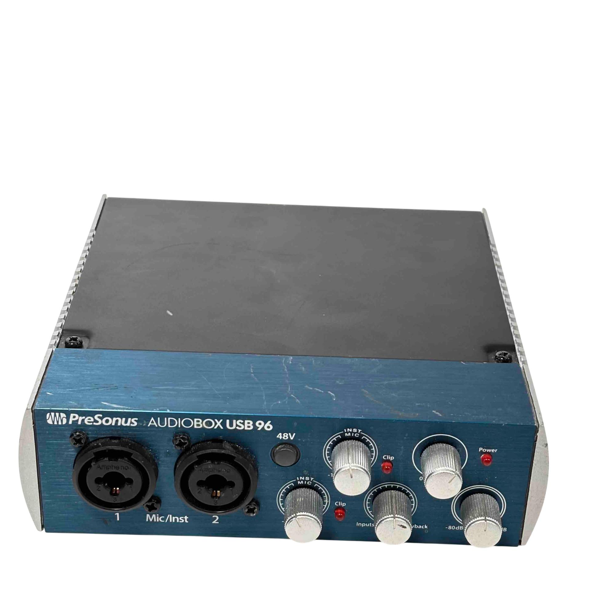PreSonus AUDIOBOX USB 96 Blue & Black & Silver USB Audio Interface 1711