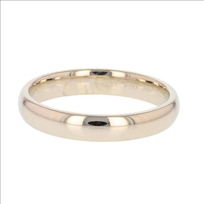 4.2mm Polished Classic Wedding Band Ring 14k White Gold 5.72 Grams Size 11