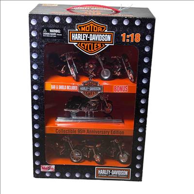 Maisto 32090 Harley Davidson Collectible 95th Anniversary Ed 1:18 Scale ...